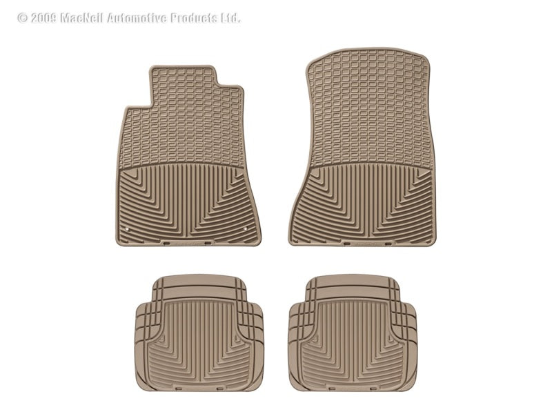 WT Rubber Mats - Rear - Tan – SP Engineering