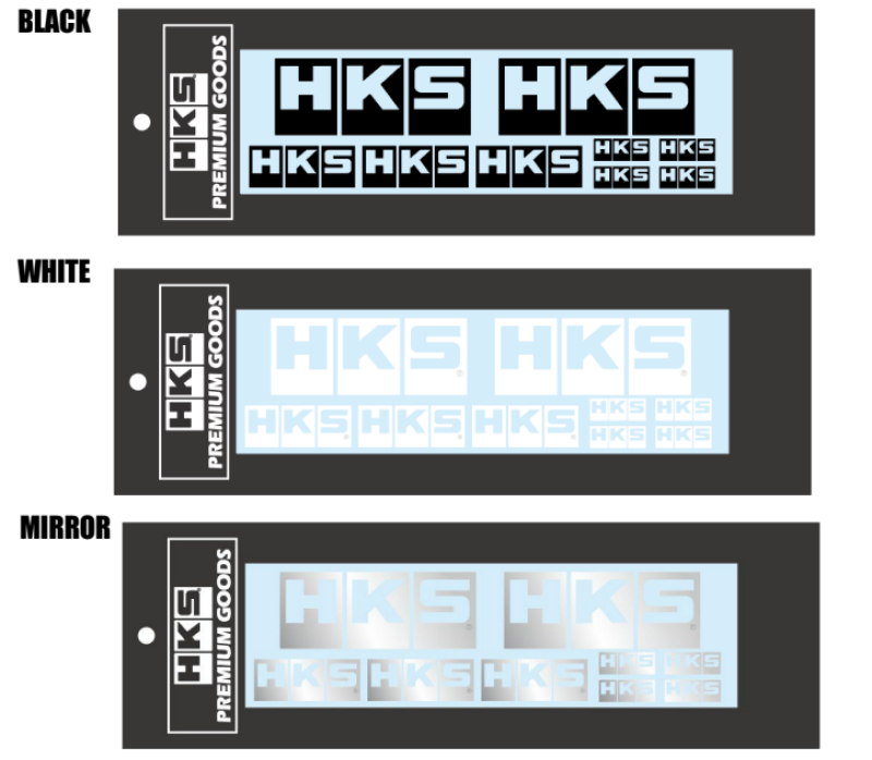 HKS LOGO Sticker a la carte MIRROR – SP Engineering