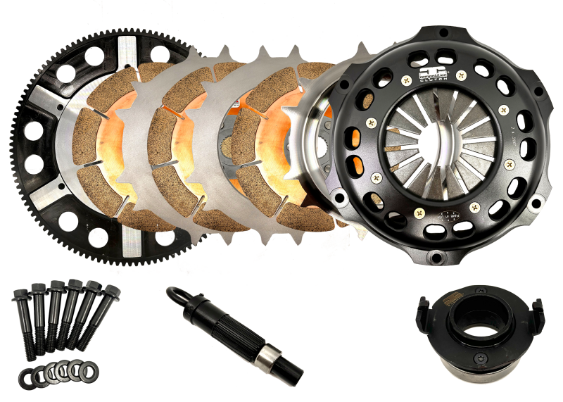 Competition Clutch Honda H Series 184mm Triple Disc Ceramic Clutch Kit ...