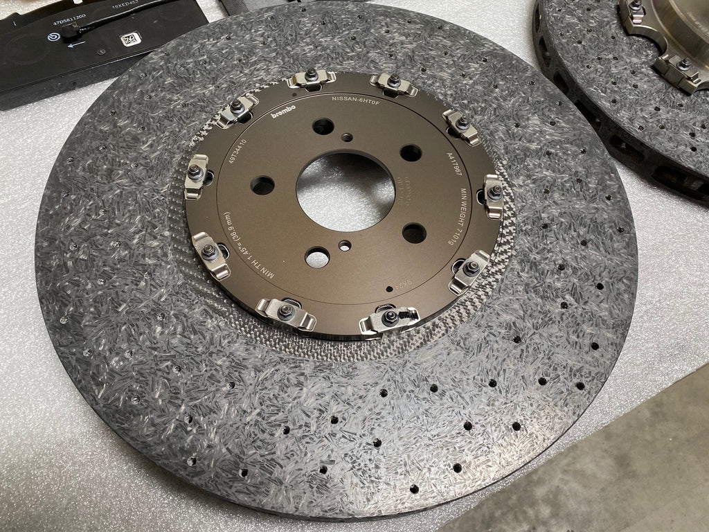 Nissan OEM “CCM” Carbon Ceramic Rotors (Nismo): 2020+ Nissan R35 GTR ...