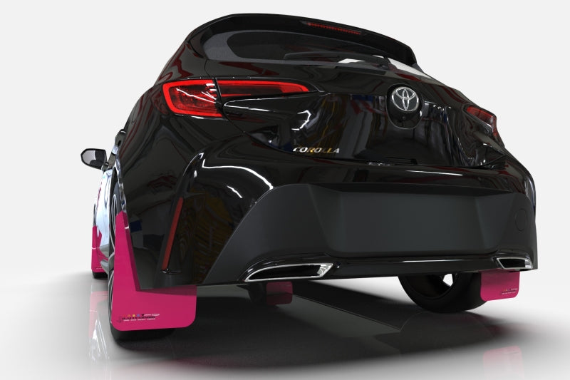 Rally Armor 20-22 Tesla Model Y Pink Mud Flap BCE Logo – SP Engineering