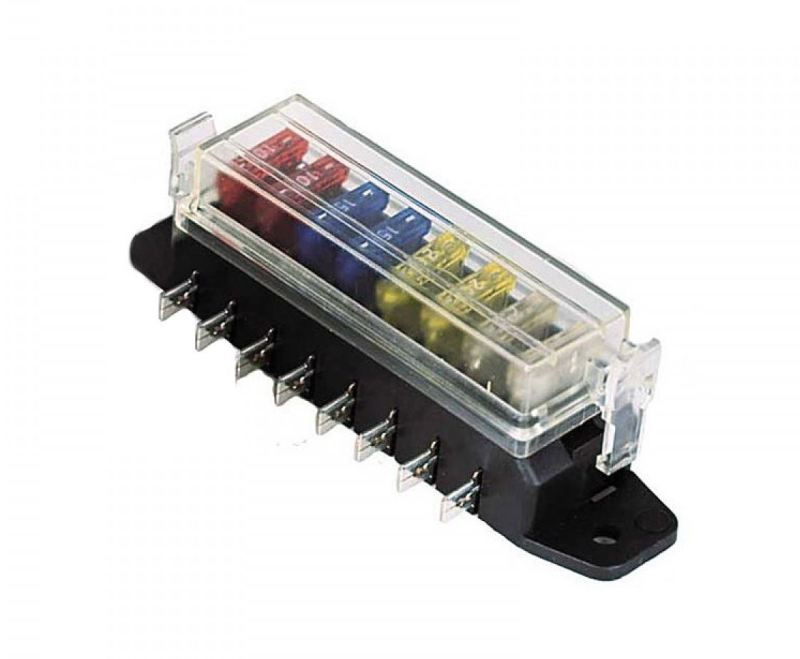 Hella 8-Way Lateral Single Fuse Box – SP Engineering
